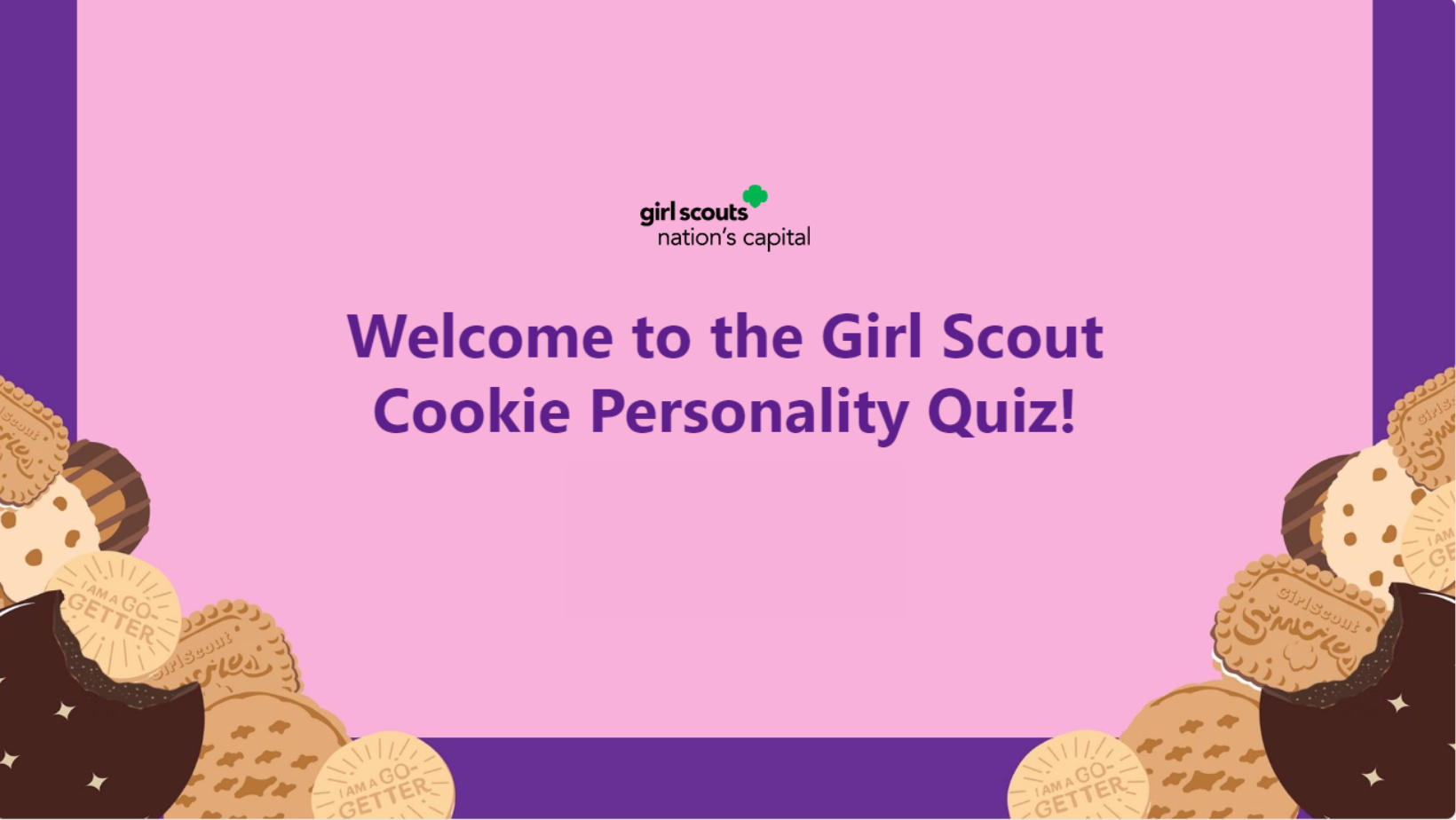 Cookie Personality Quiz